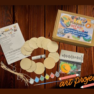 Passover Craft Kit 10 Plagues DIY Creative Art Hanging Decorations - Etsy