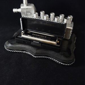 Harmonikkah Menorah Judaica Jewish Hanukkah Harmonica Gift Unique ...