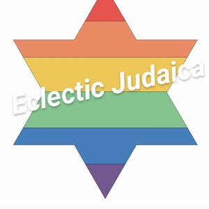 Rainbow Jewish Star Instant Download Svg Vector Print Judaica Cricut ...