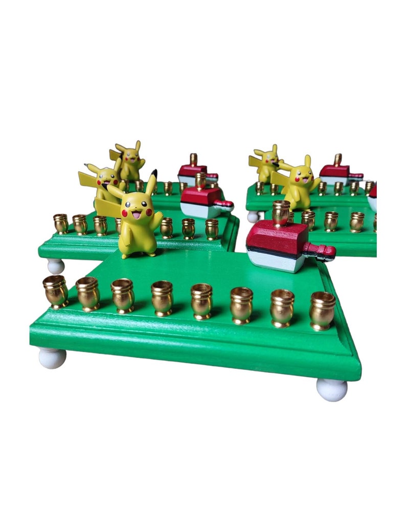 Pikachu Pokémon Menorah Children Judaica Jewish Chanukah - Etsy