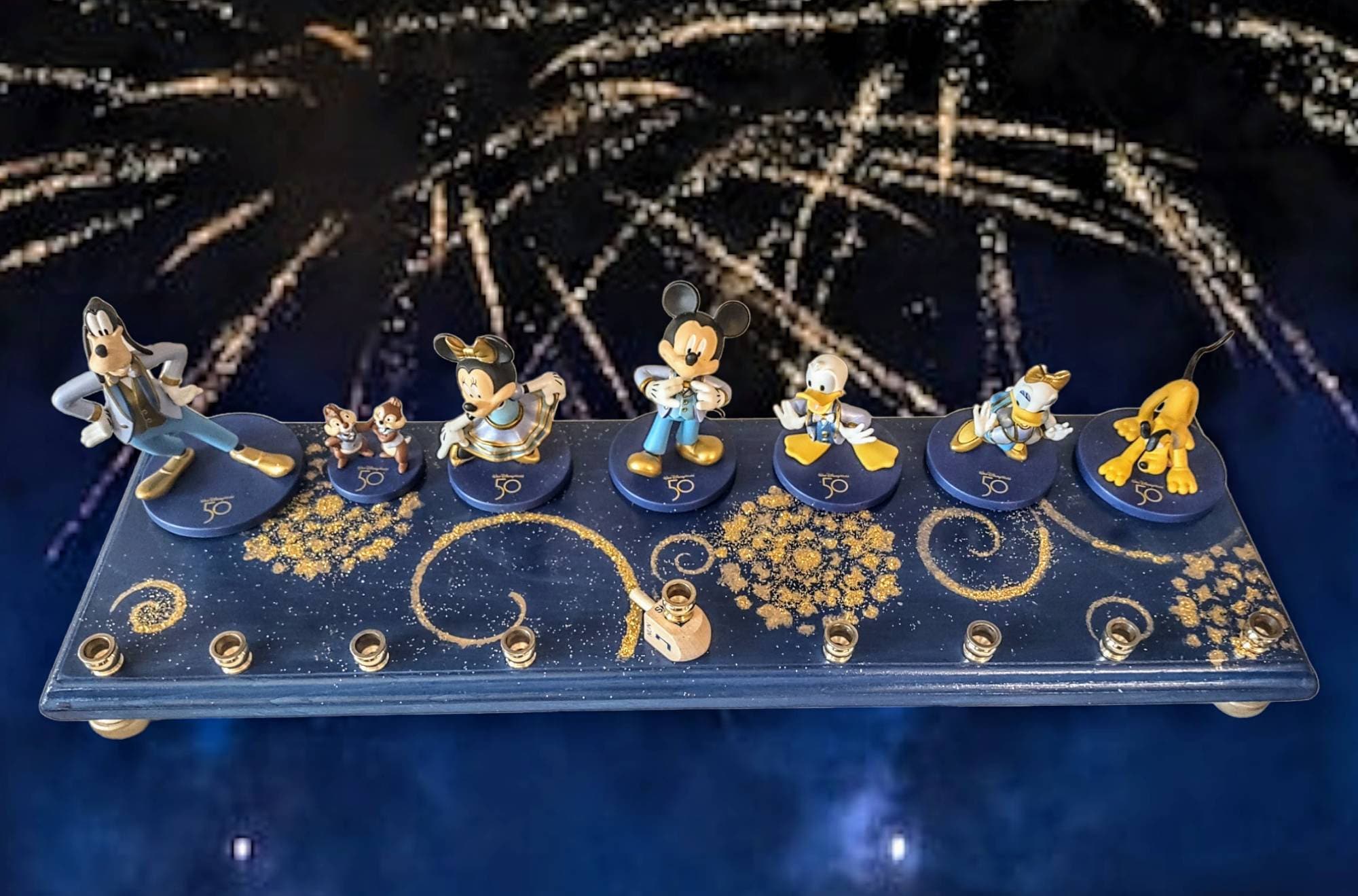 Mickey Mouse 50th Anniversary Collectors Edition Menorah - Etsy
