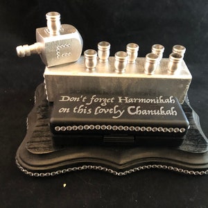 Harmonikkah Menorah Judaica Jewish Hanukkah Harmonica Gift Unique ...