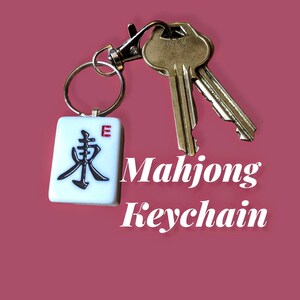 Mahjong Keychain Mah-jongg! PON BAM CHOW Melds Lucky Tiles - Etsy