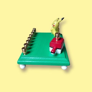 Pikachu Pokémon Menorah Children Judaica Jewish Chanukah - Etsy