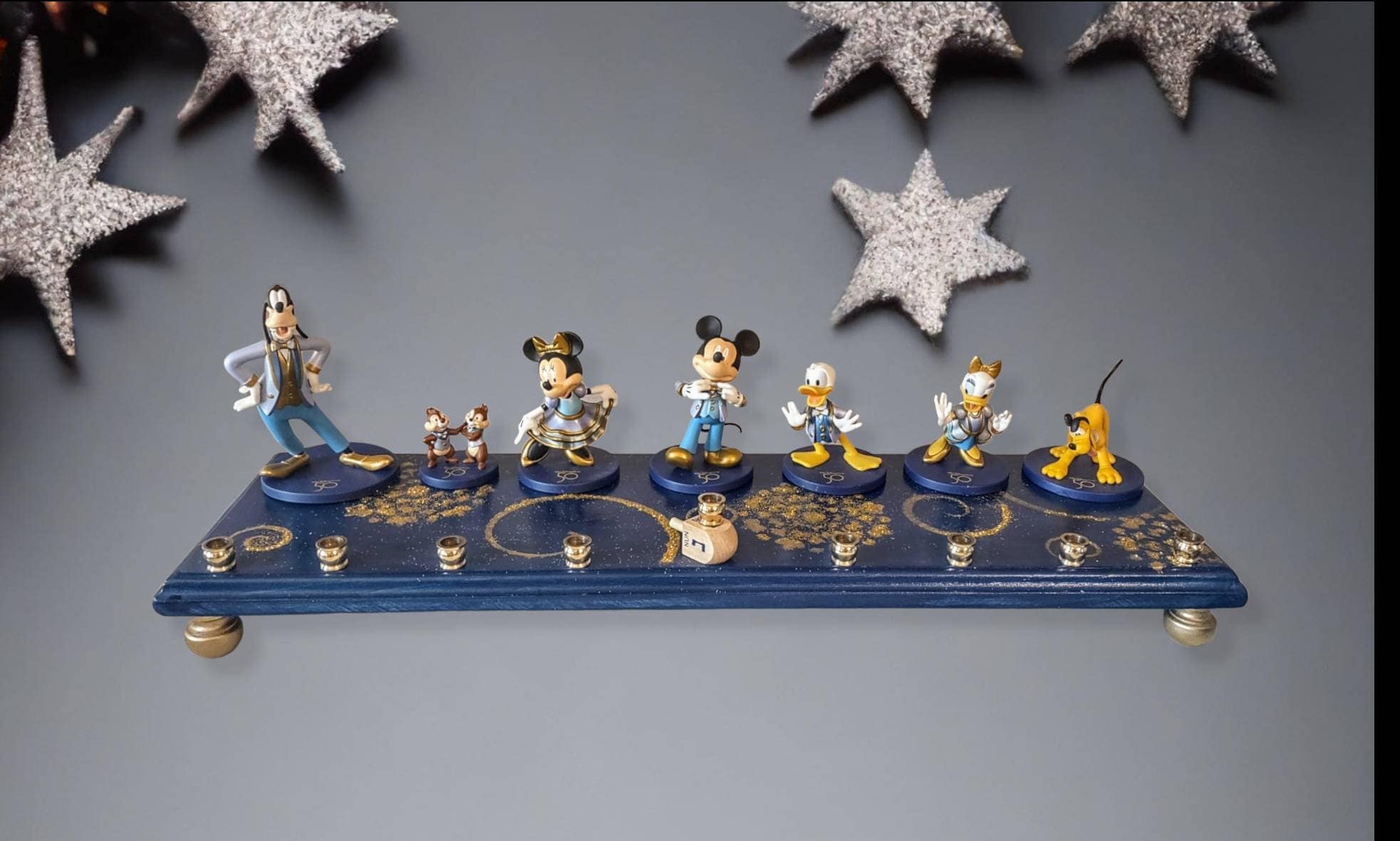 Mickey Mouse 50th Anniversary Collectors Edition Menorah - Etsy
