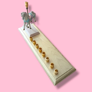 Vintage Horse Carousel Menorah Hanukkiah Judaica Jewish Hanukkah - Etsy