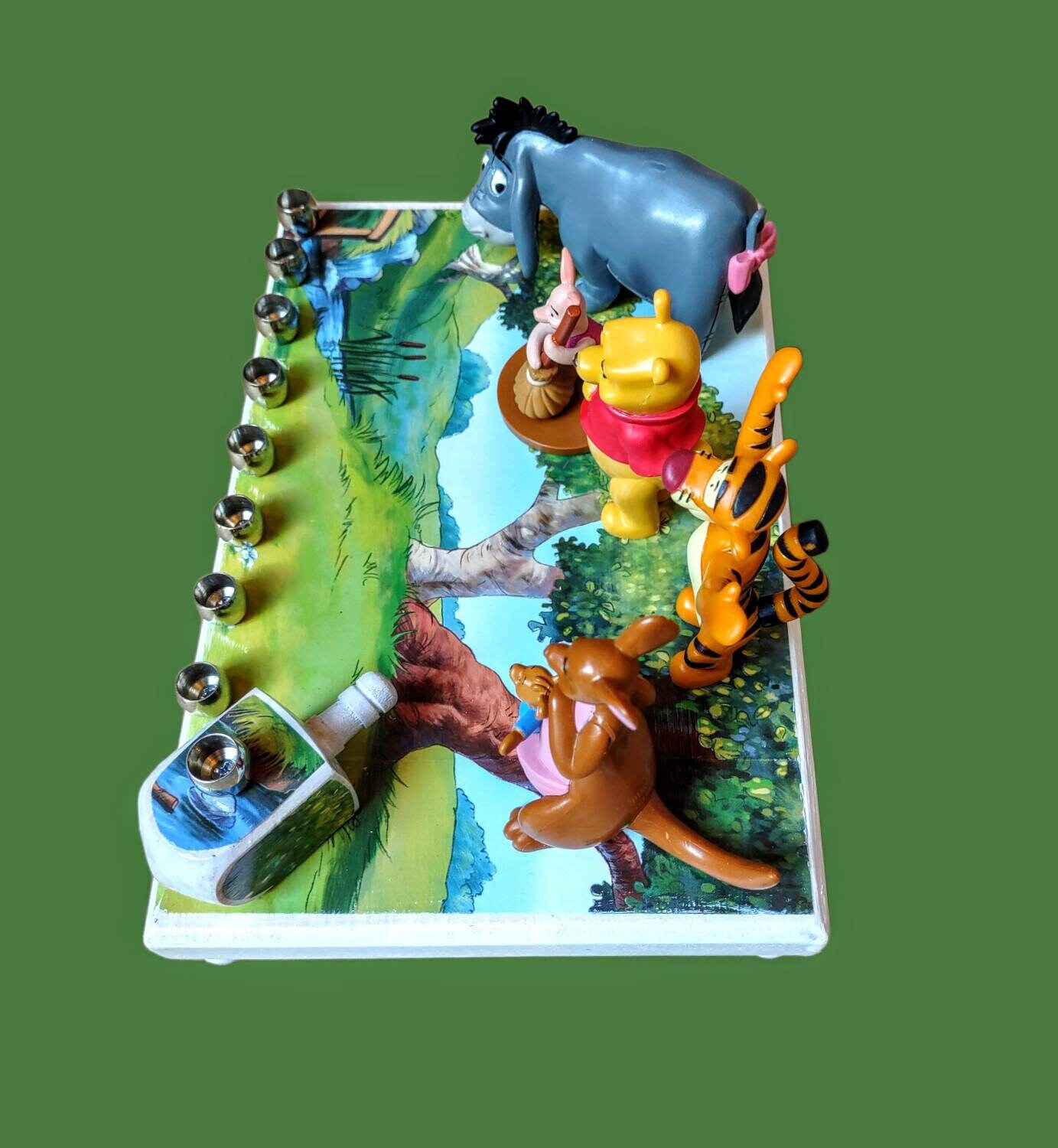 Winnie the Pooh Menorah Classic Disney Judaica Hanukkiah - Etsy