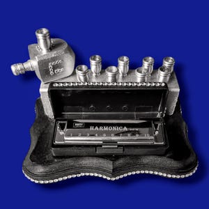 Harmonikkah Menorah Judaica Jewish Hanukkah Harmonica Gift Unique ...