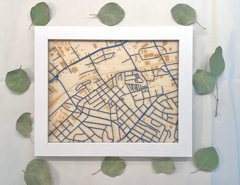 NODA Neighborhood Map - Etsy