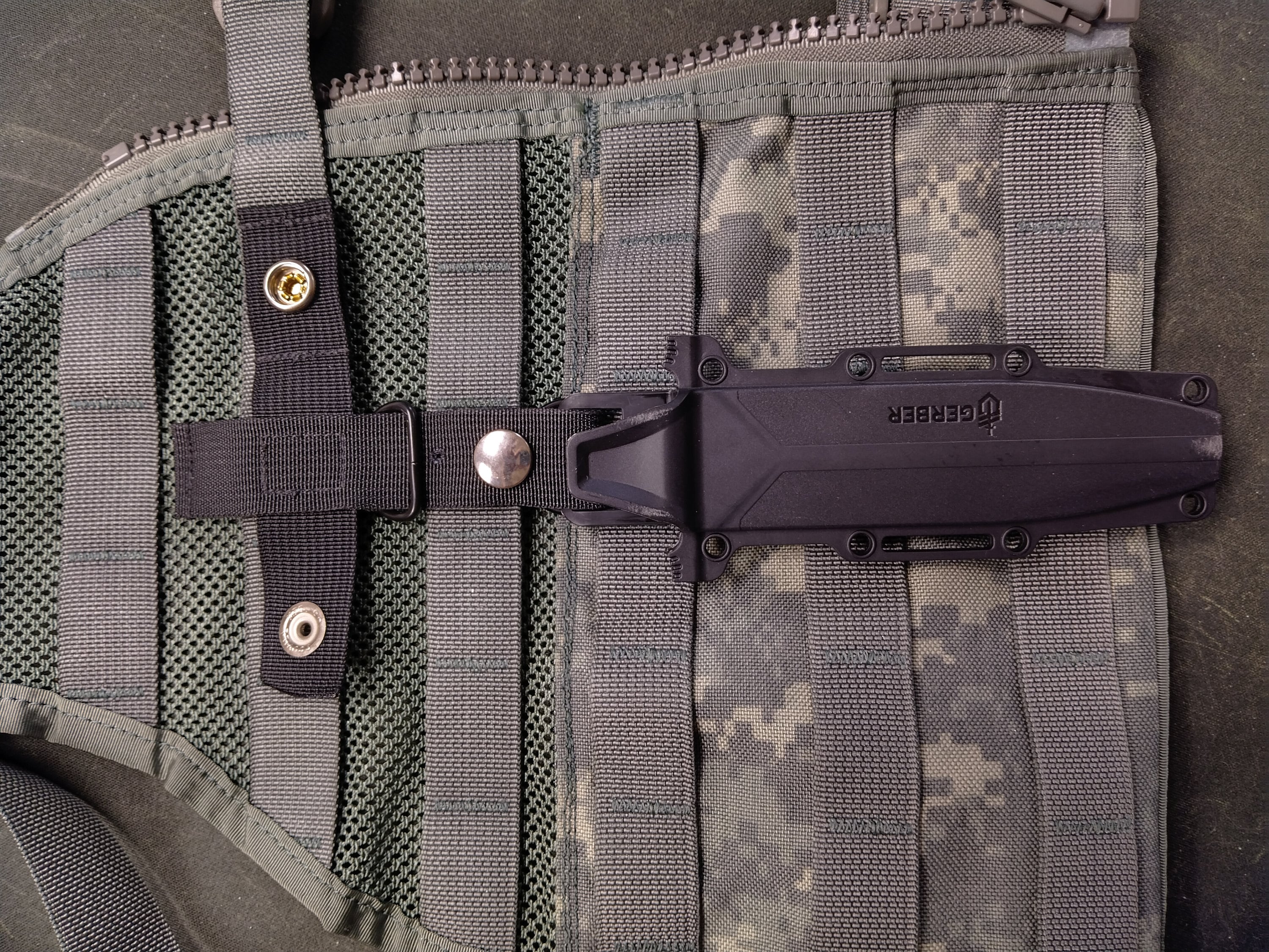 Gerber Strongarm Sheath Replacement Straps, Tactical Gear, Combat ...