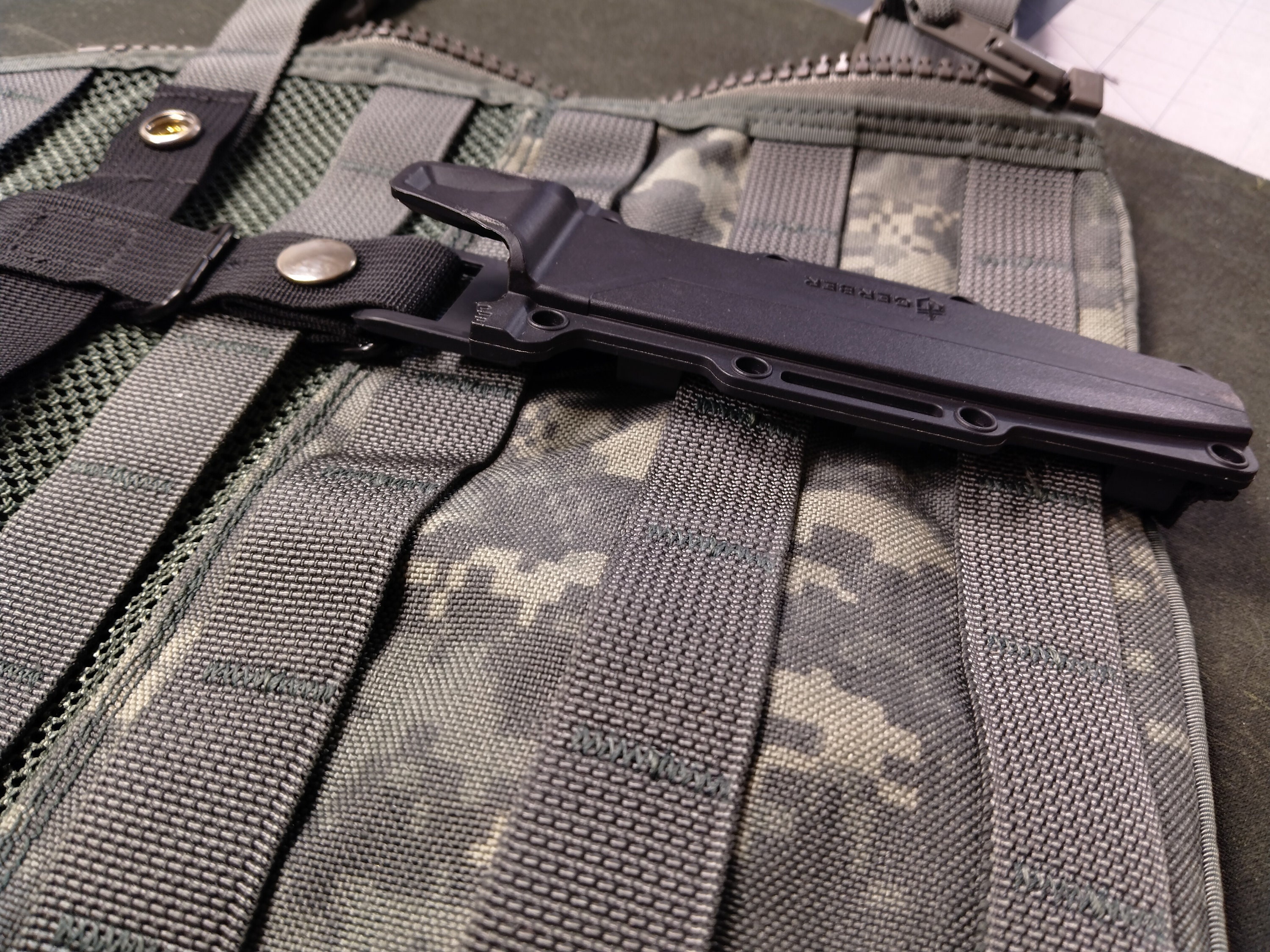 Gerber Strongarm Sheath Replacement Straps, Tactical Gear, Combat ...