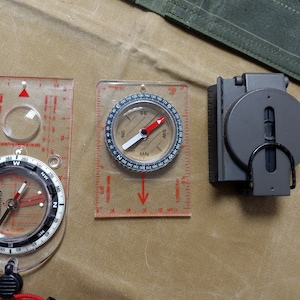 Trail Navigators Map Reading Kit Case. Rite in the Rain Holder,waxed ...