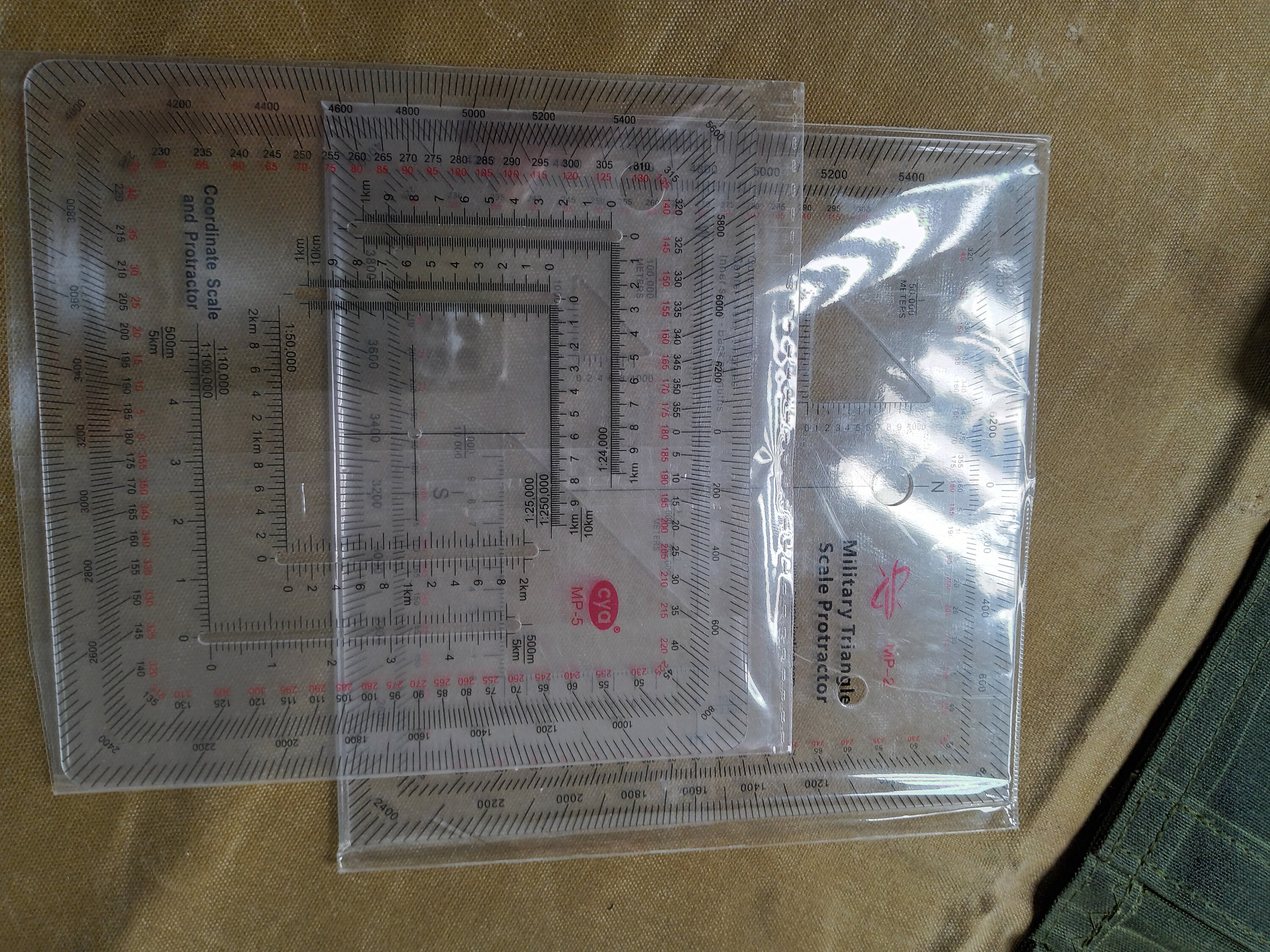 Trail Navigators Map Reading Kit Case. Rite in the Rain Holder,waxed ...