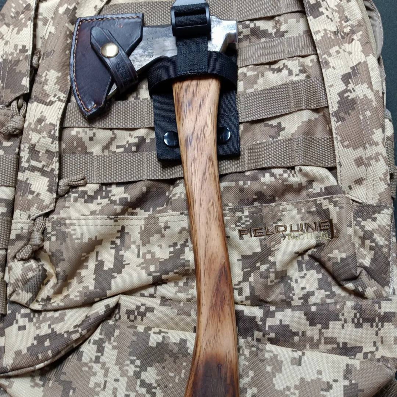 MOLLE Axe Carry Adapter Hiking Camping Hunting Fishing - Etsy