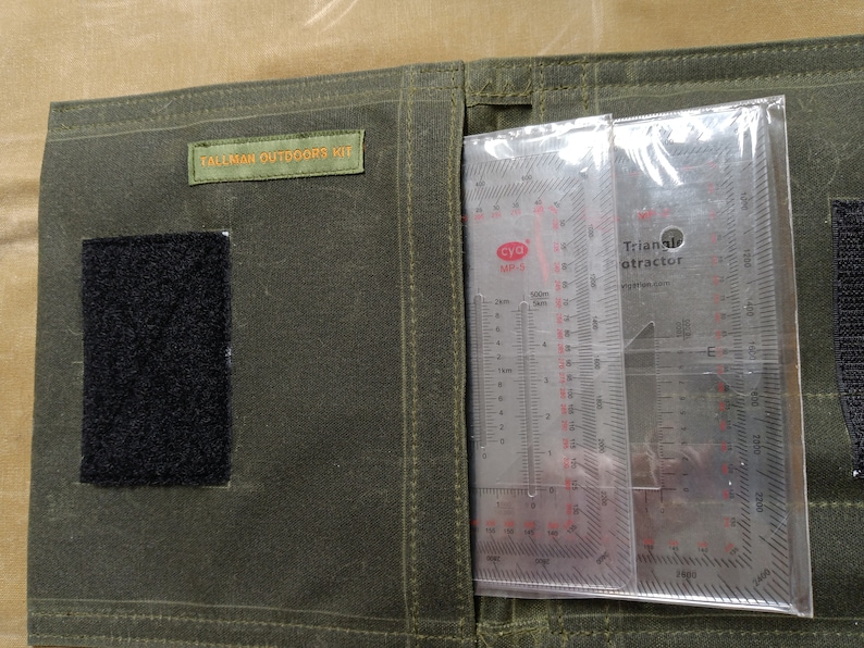 Trail Navigators Map Reading Kit Case. Rite in the Rain Holder,waxed ...