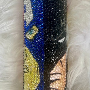 Marvel/dc Superhero Rhinestone Tumbler - Etsy