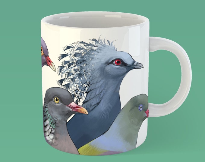 Pigeon Mugs - Etsy
