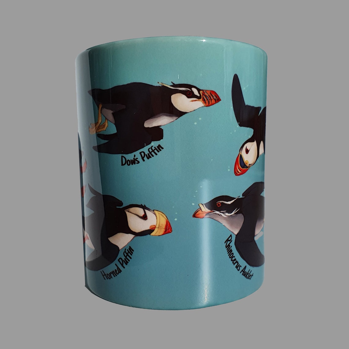 Puffin Ceramic Mug Puffin Species Mug Atlantic Puffin - Etsy UK