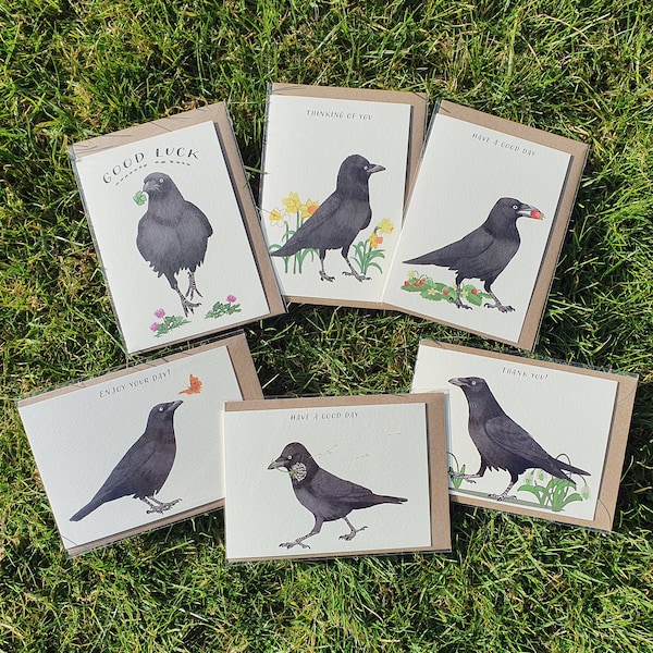 Crow - Etsy