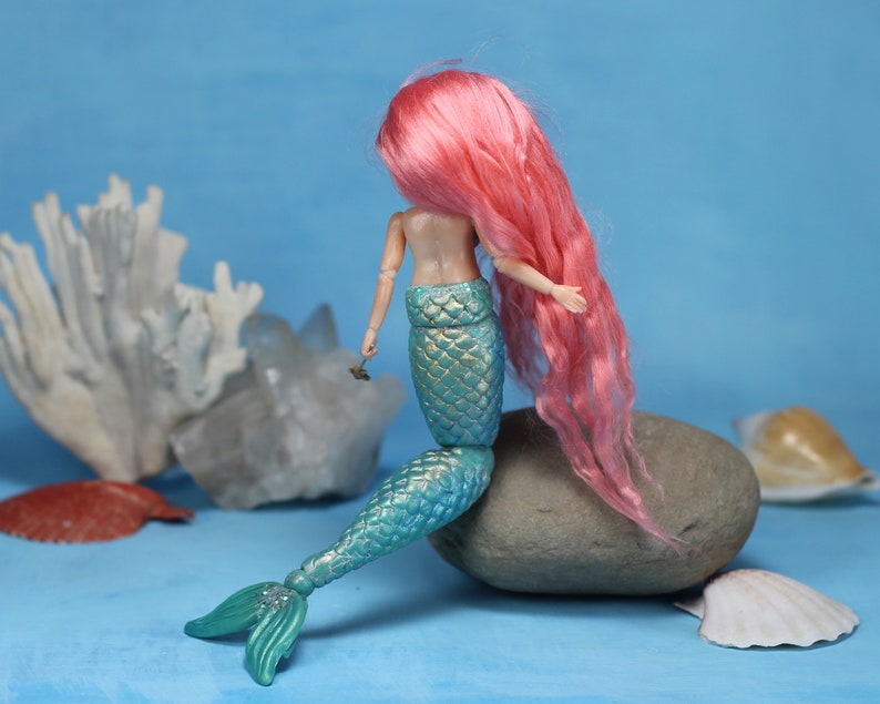 Mermaid doll. Handmade BJD | Etsy