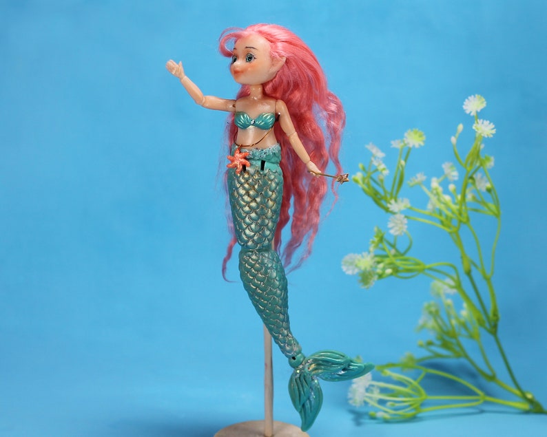 Mermaid doll. Handmade BJD | Etsy