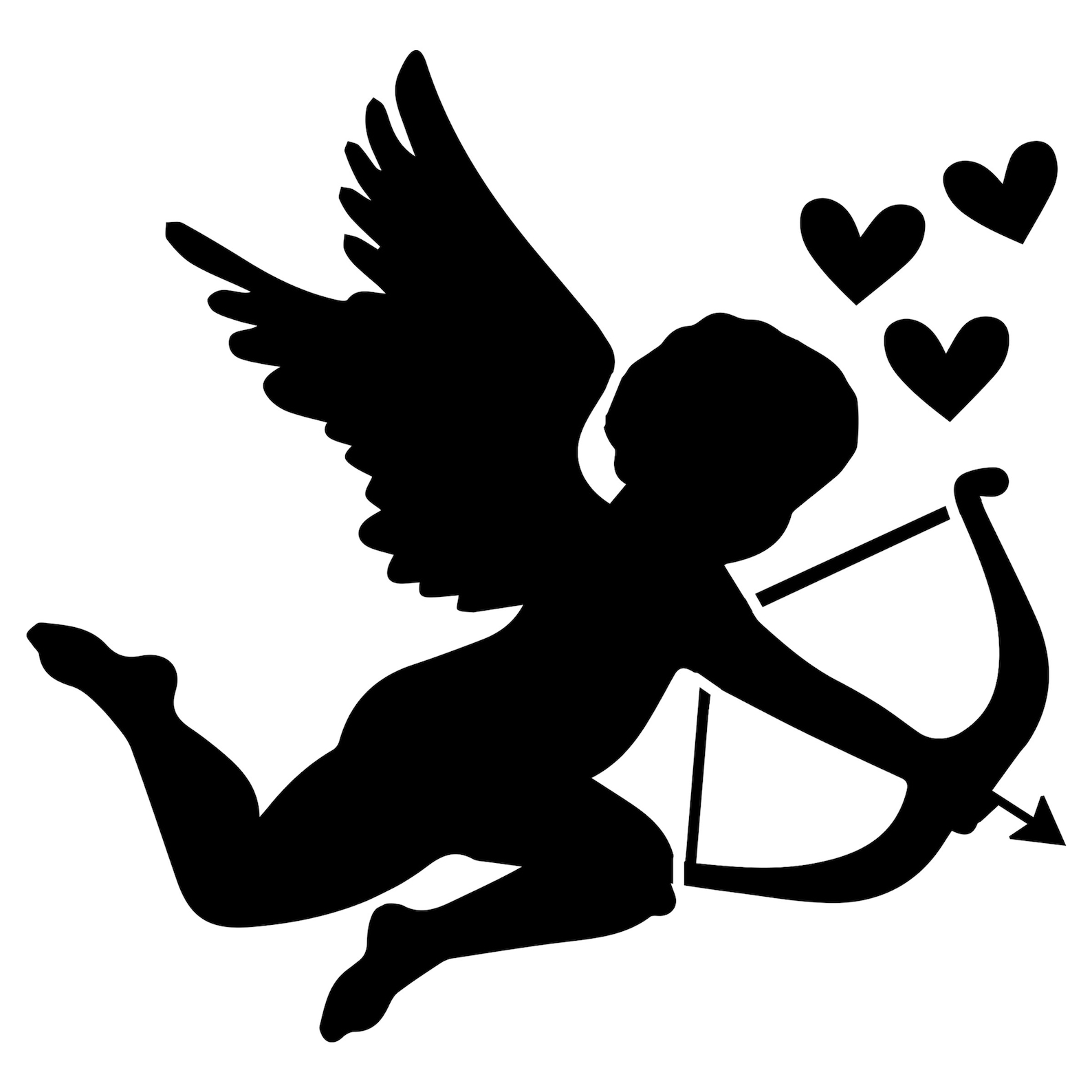 Cupid-10 Mil Mylar-reusable Stencil | Etsy
