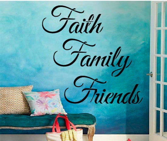 Faith Family Friends 10mil Stencil Reusable Pattern | Etsy