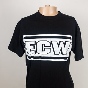 Vintage Y2K WWE ECW Razor Blade Logo Extreme Championship Wrestling T ...