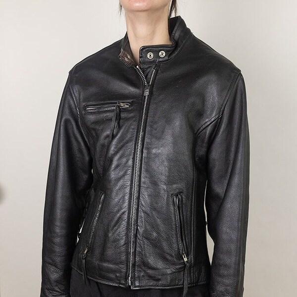 Cropped Racer Jacket - Etsy