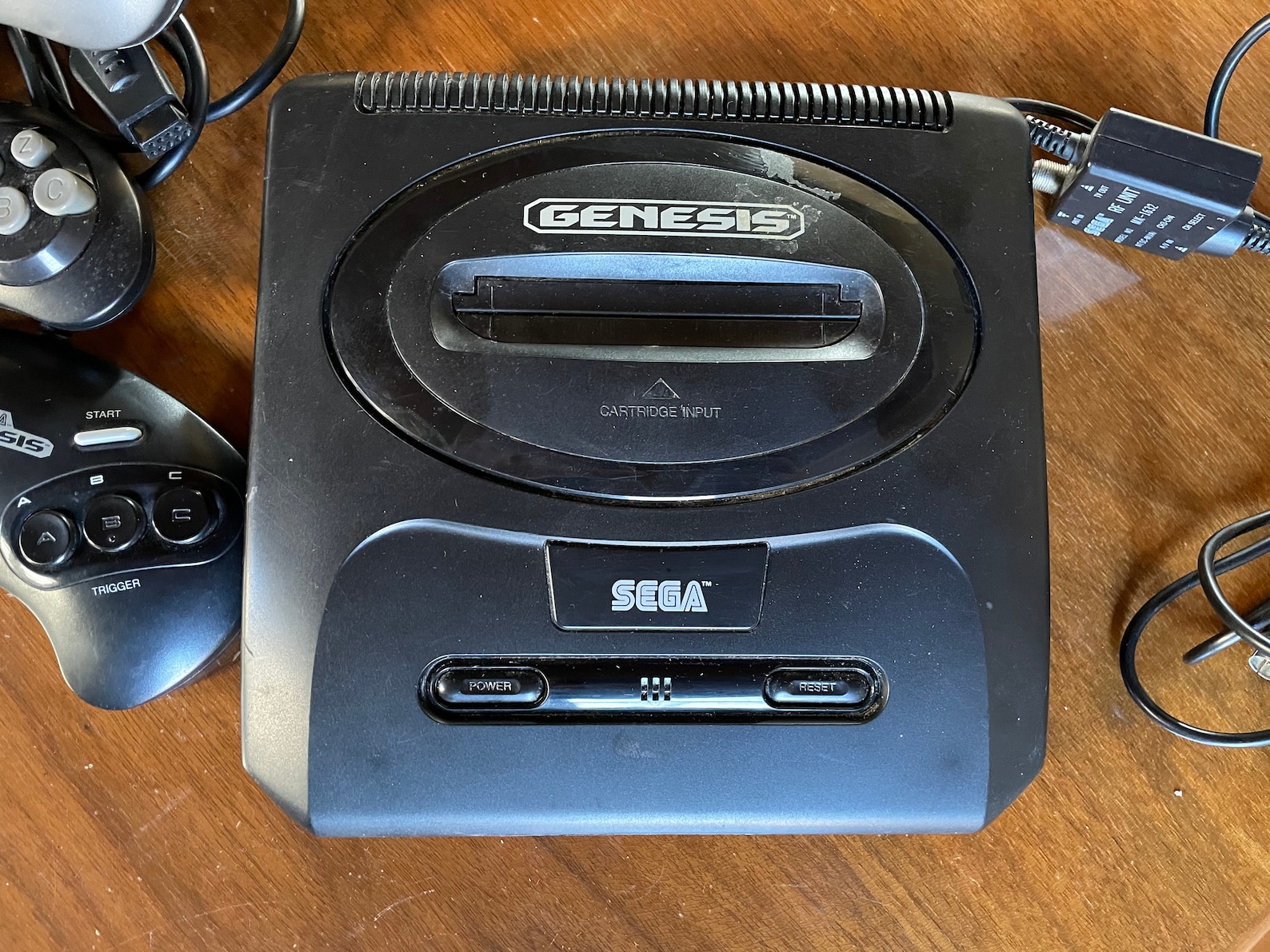 Vintage Sega Genesis Console Model 2 MK-1631 With Three Controllers - Etsy