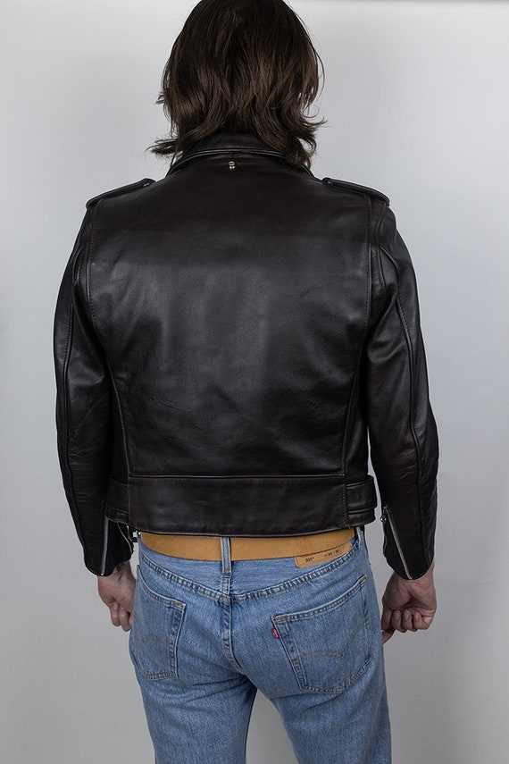 Rare Vintage Schott Bros. Steerhide Leather One Star … - Gem