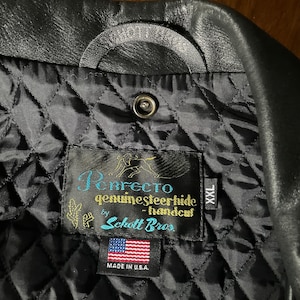 RARE Vintage Schott Bros. Perfecto P6422 El Camino 50's Style Hair on ...