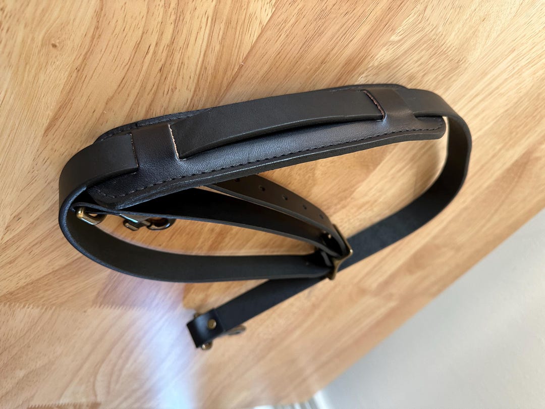 Vintage Filson Bridle Leather Black Shoulder Strap Brass Hardware - Etsy