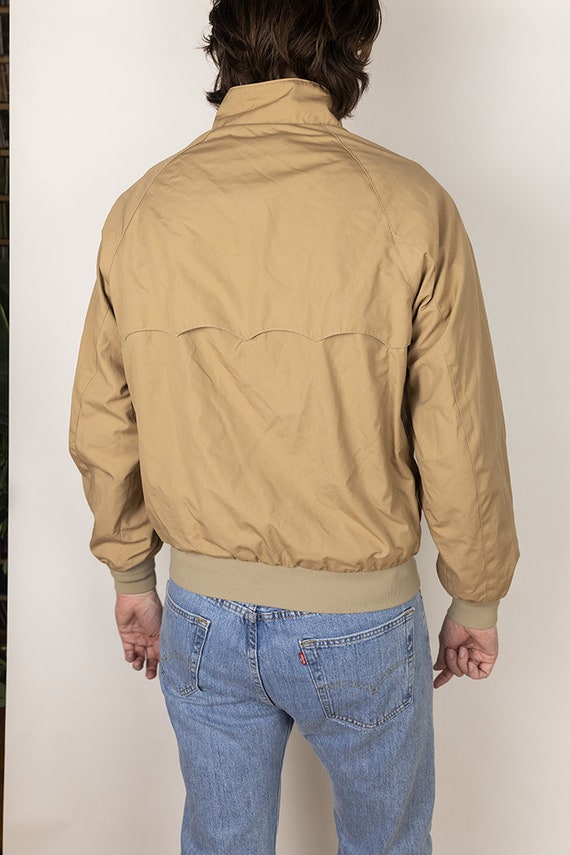 Vintage 80s Baracuta G9 Khaki Tan Harrington Jacket S… - Gem