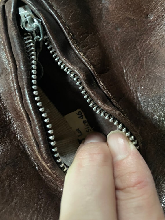 Vintage Schott 141 Cowhide Leather Cafe Racer Motorcy… - Gem