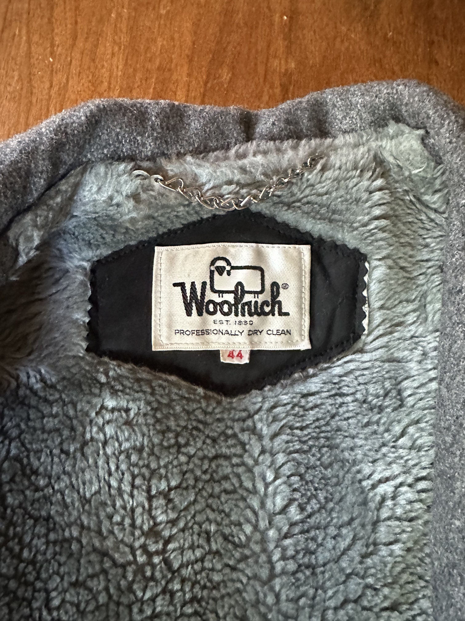 Vintage Woolrich Melton Wool Faux Fur Lined Car Coat Vintage Woolrich Melton Wool Faux Fur Lined Car Coat