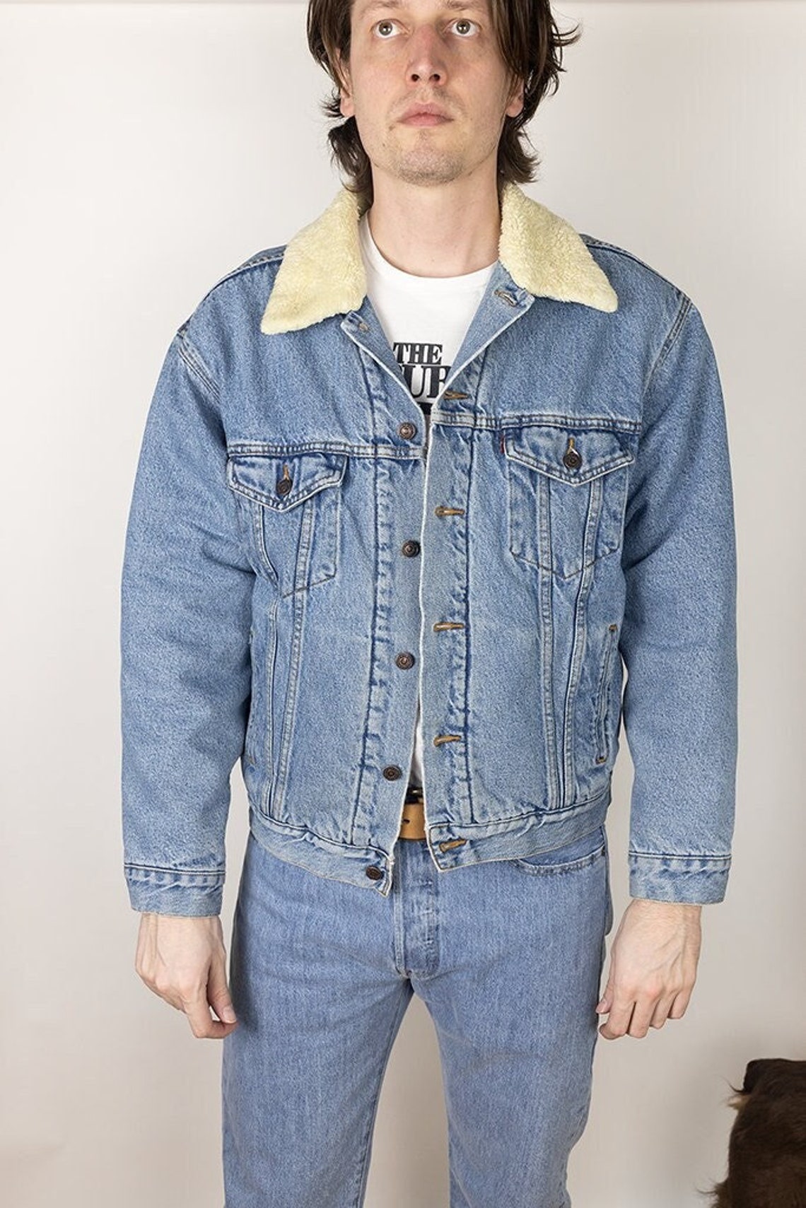 Vintage Y2K Levi's 70520-0315 Type 3 Relaxed Sherpa - Etsy