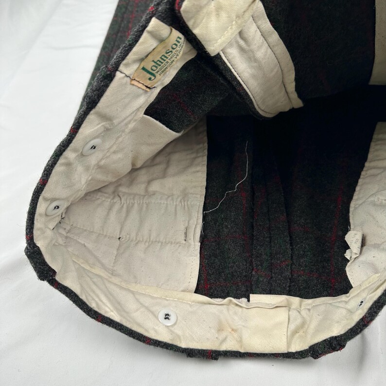 Vintage Johnson Woolen Mills Wool Hunting Outdoor Work Pants Adirondack ...