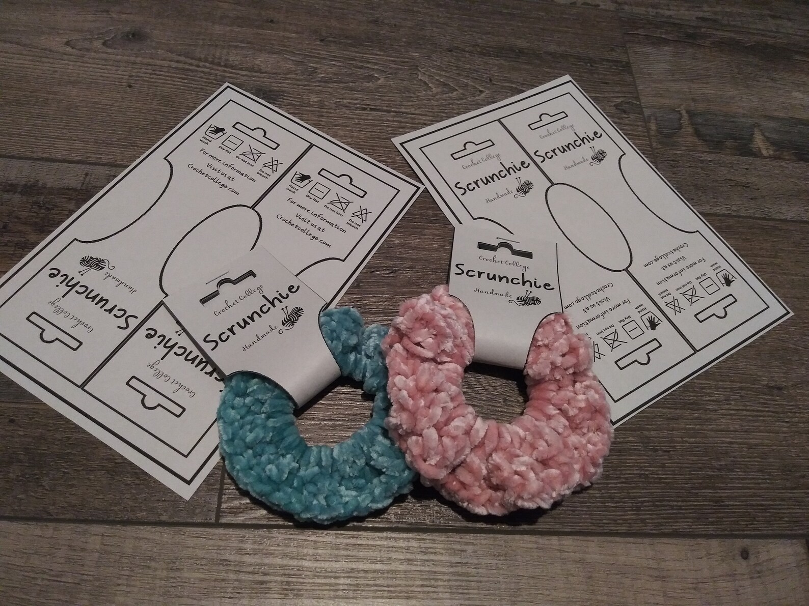 Scrunchie Tag Template | Editable Word Template and PNG File Download ...