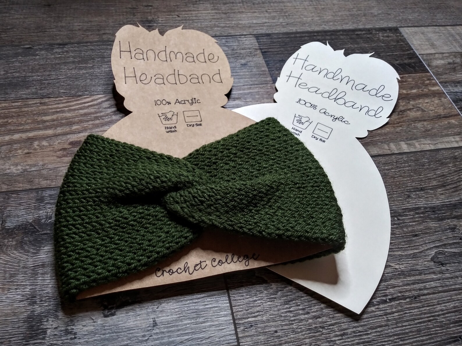 Messy Bun Headband Tag Template | Editable Word Template and PNG File ...