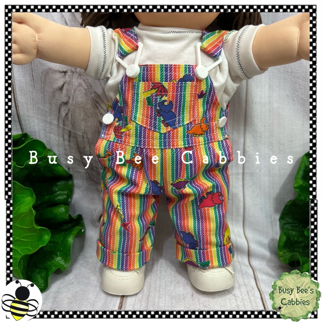 Dinosaur DINO OVERALLS for Cabbage Patch Kids! (choose Color) - Etsy