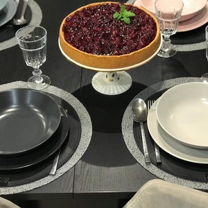 Handmade Classy Table Place Mats Set Fashionable Table Decor Home Decor ...