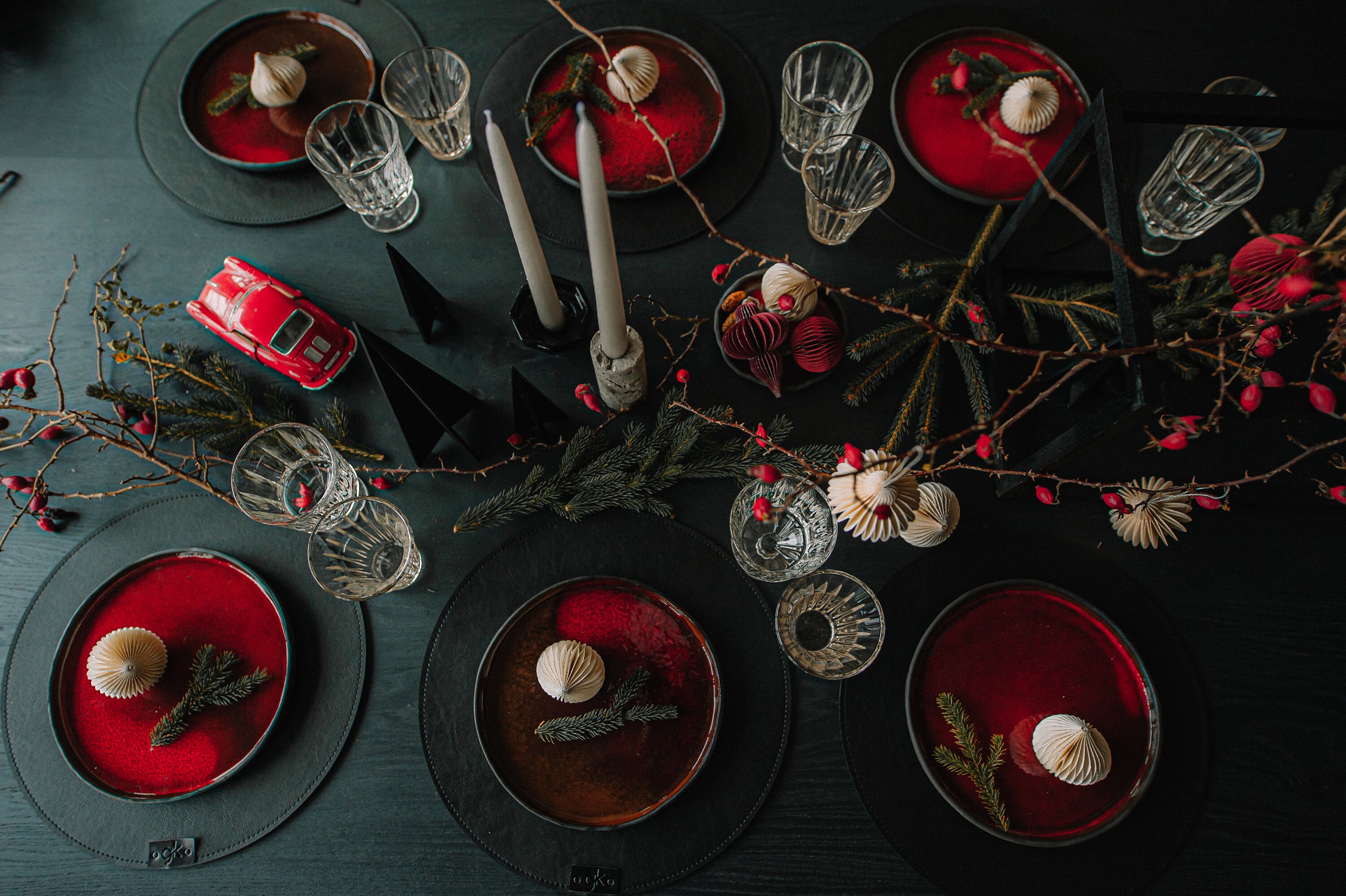 Handmade Classy Table Place Mats Set Fashionable Table Decor Home Decor ...