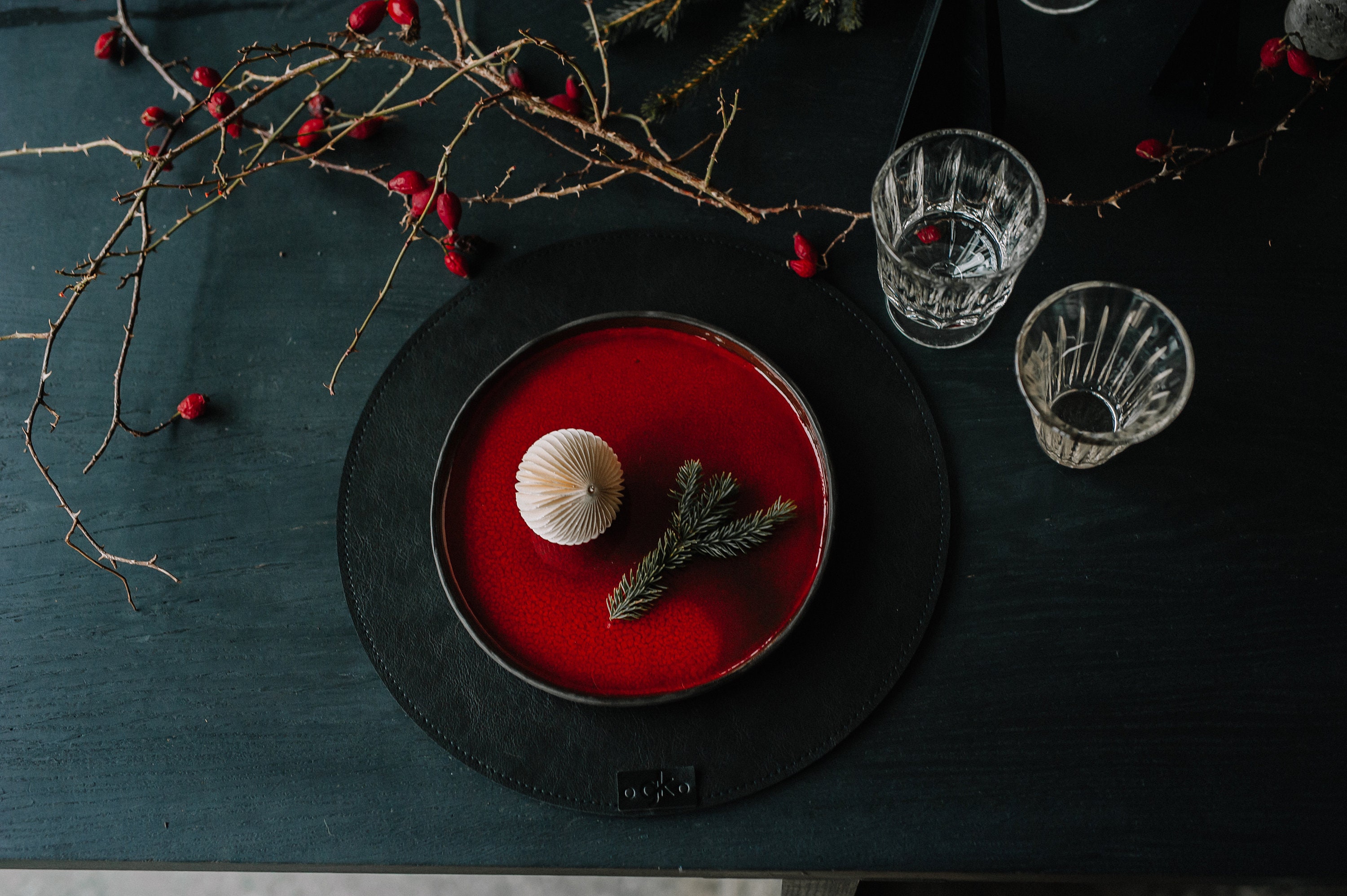 Handmade Classy Table Place Mats Set Fashionable Table Decor Home Decor ...