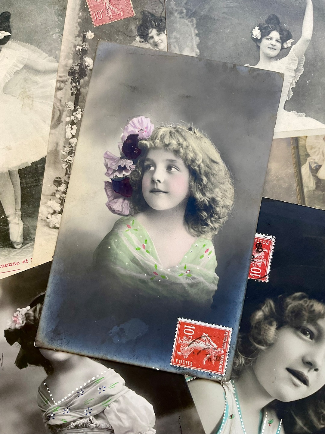 1910s, Miss Little GRETE REINWALD, Edwardian Postcard, Vintage French Postcard - Etsy