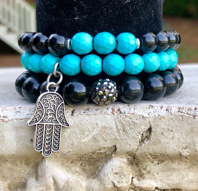 Bead Stretch Bracelet Healing Bracelet Stone Bracelet | Etsy