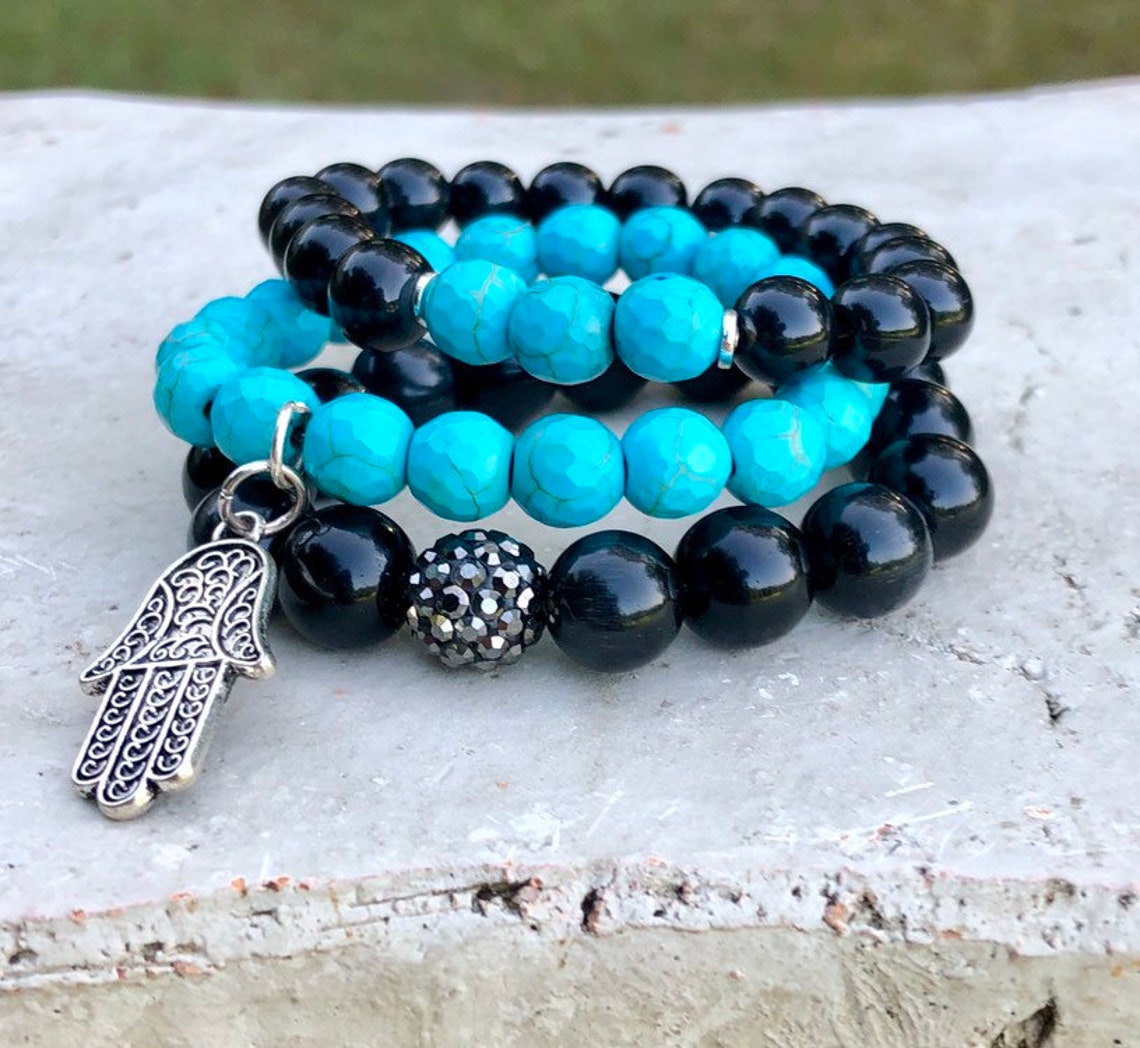 Bead Stretch Bracelet Healing Bracelet Stone Bracelet | Etsy