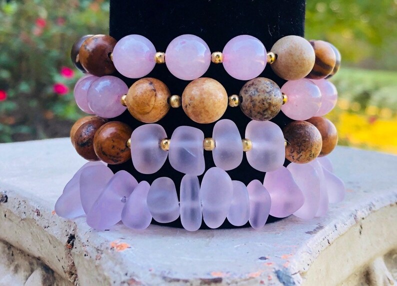 Matchstick Beads Stick Beads Stretchy Bracelets Bohemian - Etsy