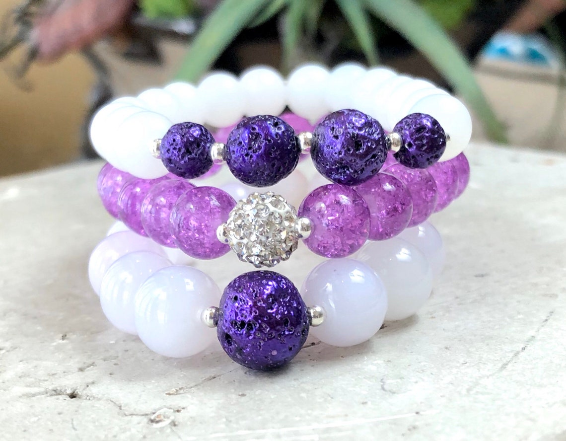 Bead Stretch Bracelet Healing Bracelet Stone Bracelet | Etsy