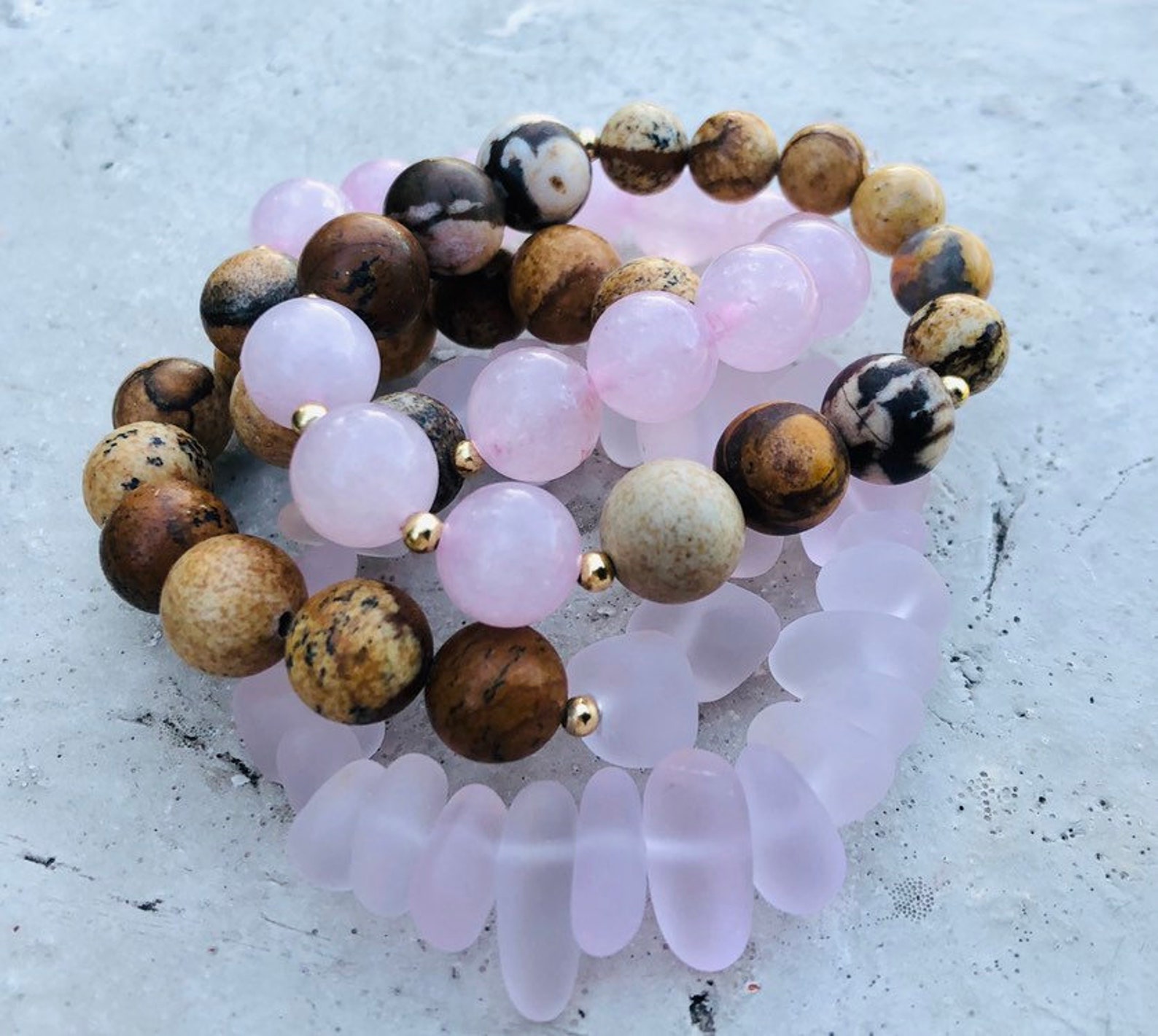 Matchstick Beads Stick Beads Stretchy Bracelets Bohemian - Etsy